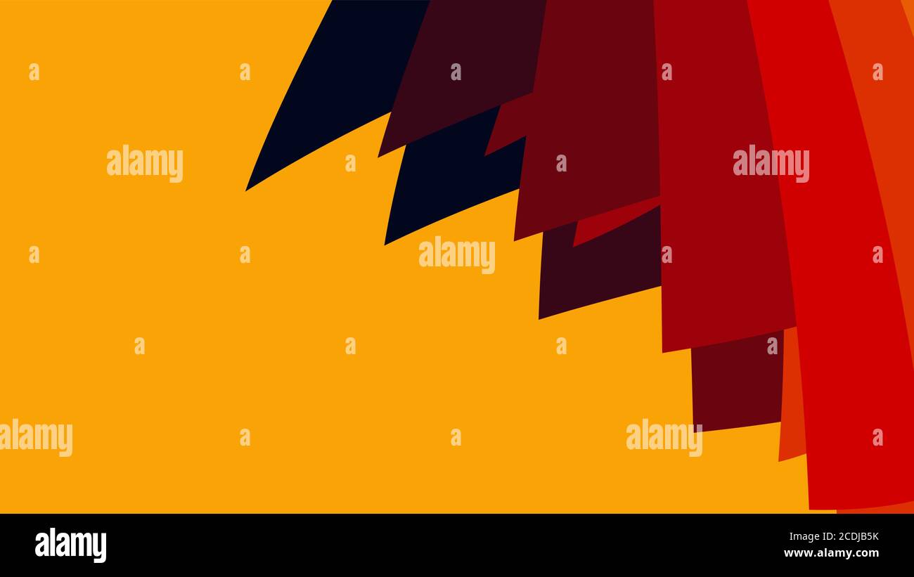 vector illustration of an abstract orange background Stock Vector Image ...