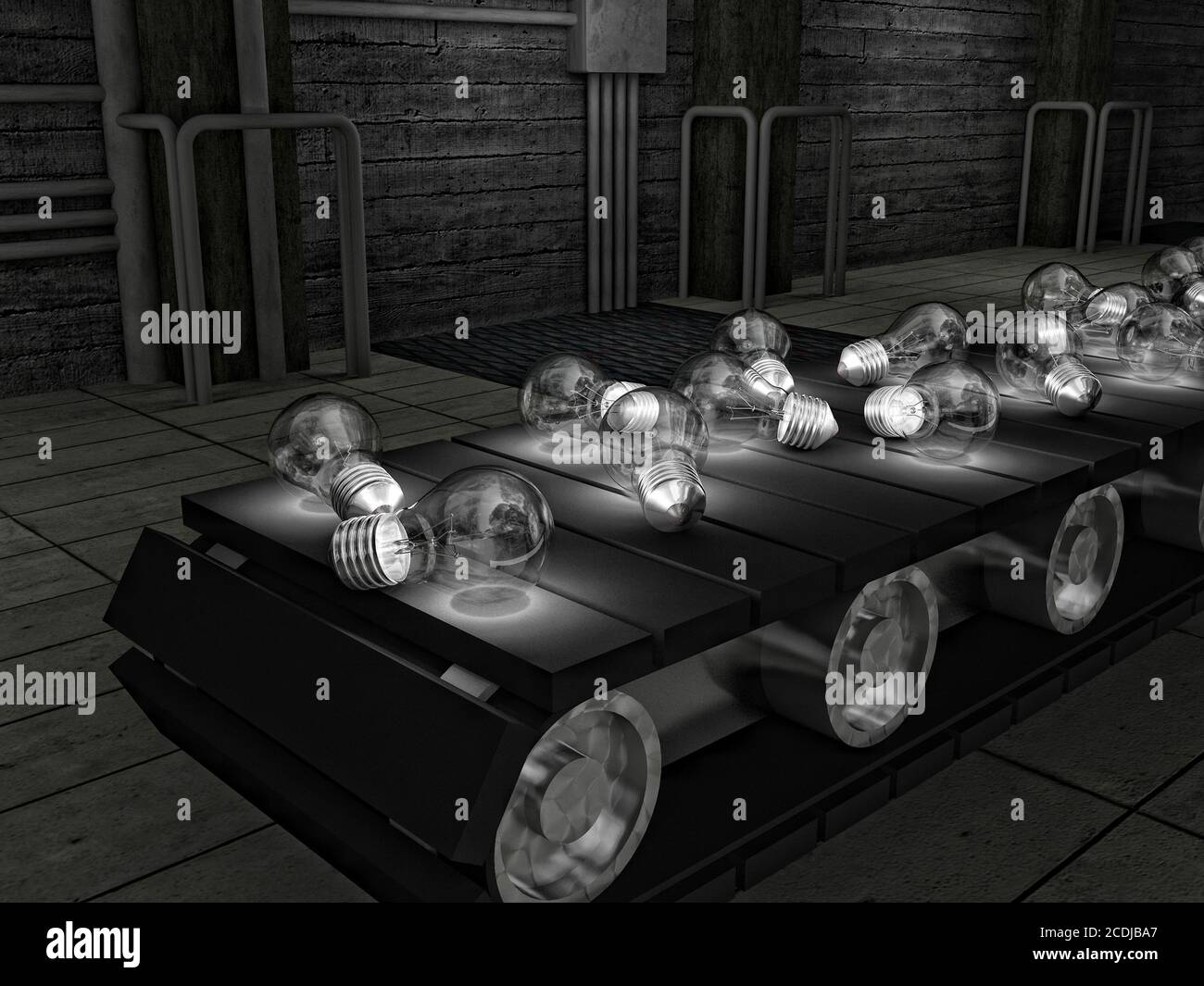 Light bulb factory hi-res stock photography and images - Alamy