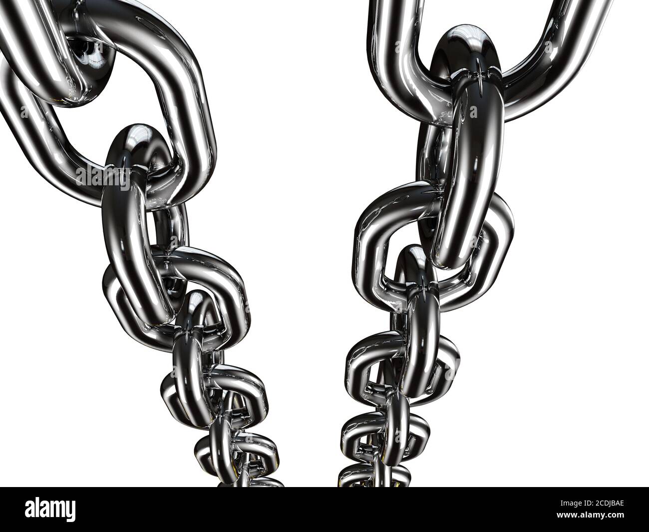 chain background on white Stock Photo - Alamy