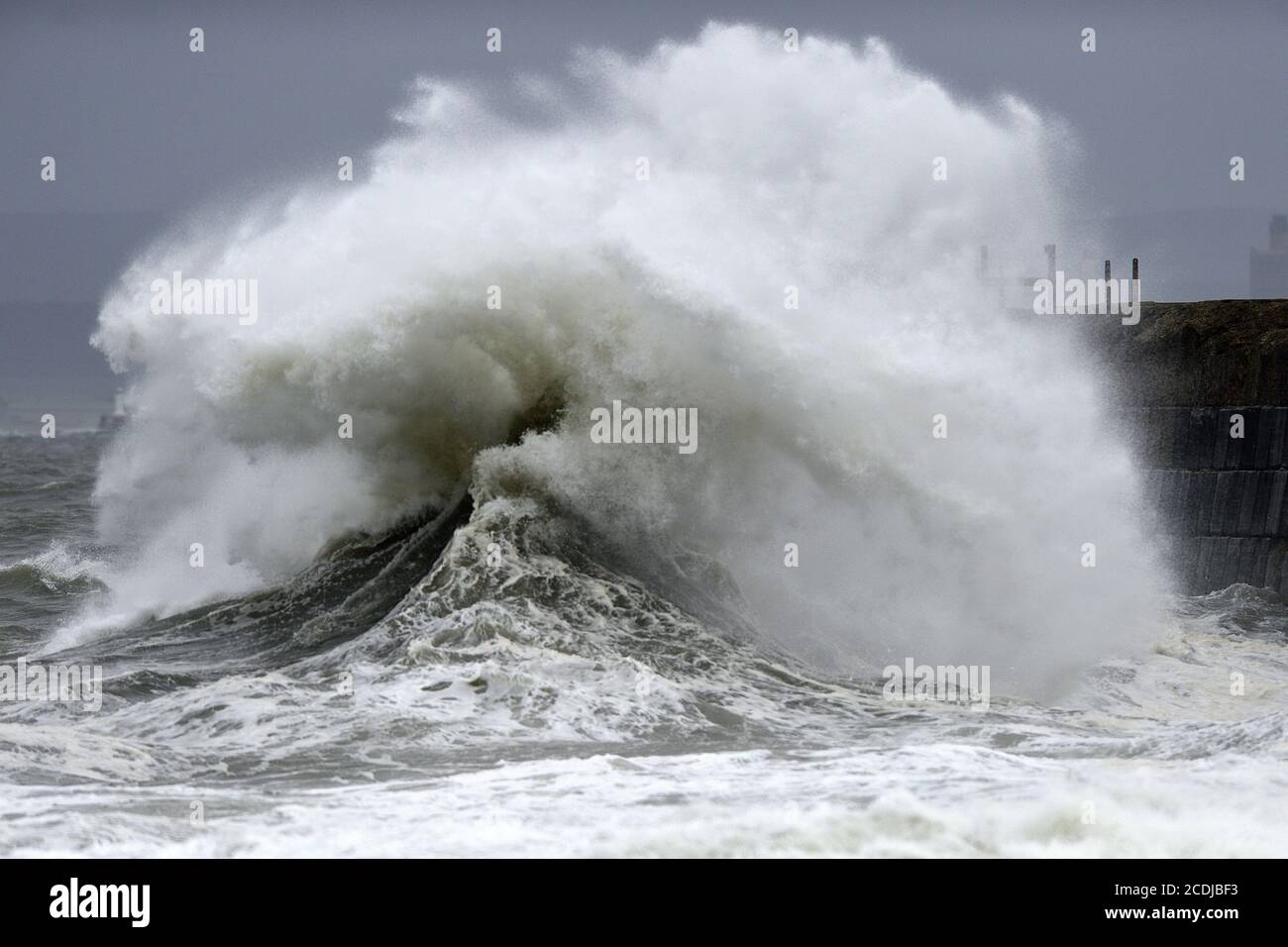 Heugh breakwater hi-res stock photography and images - Alamy