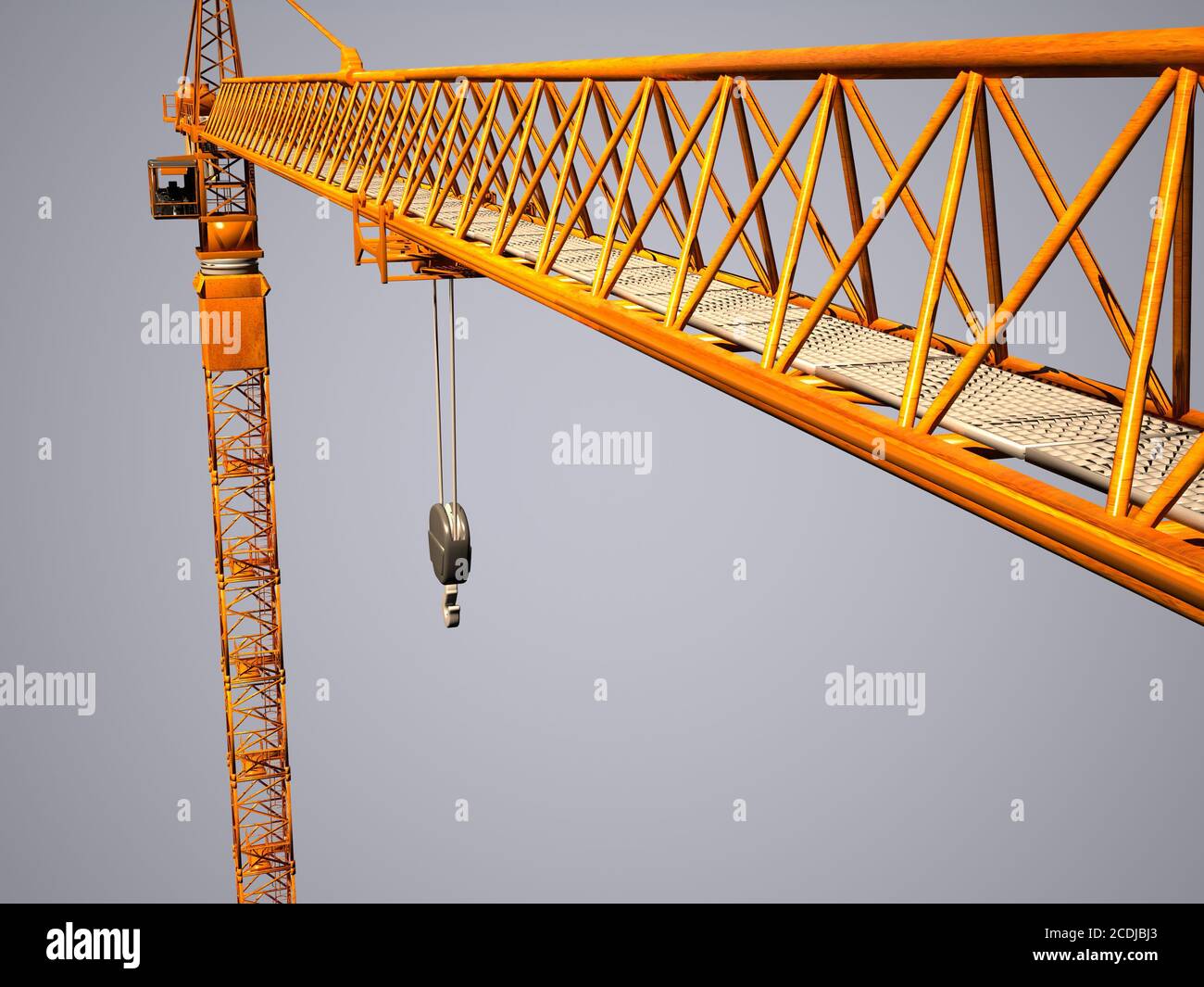 metal crane detail Stock Photo - Alamy