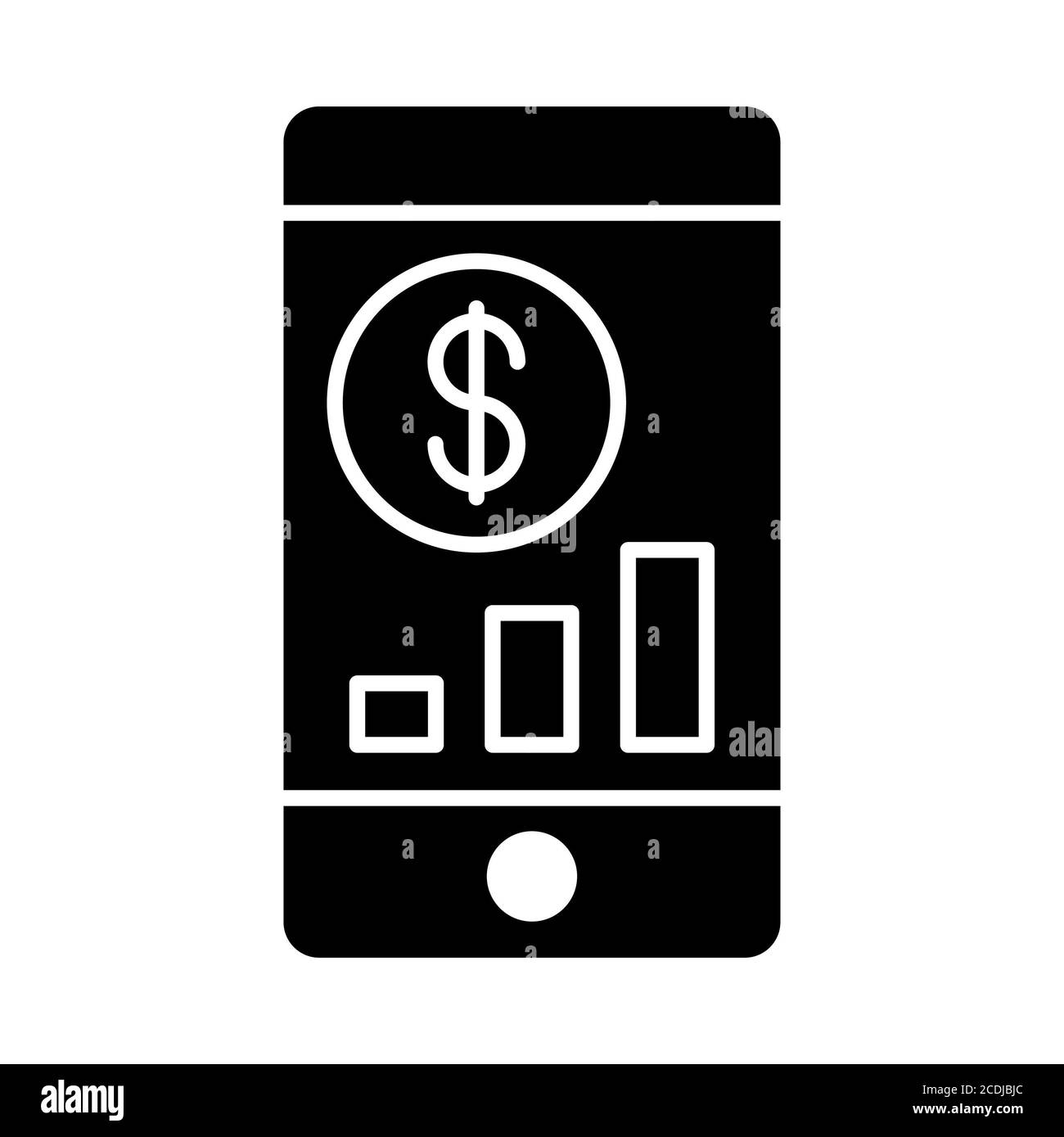 Mobile payment icon Black and White Stock Photos & Images - Alamy