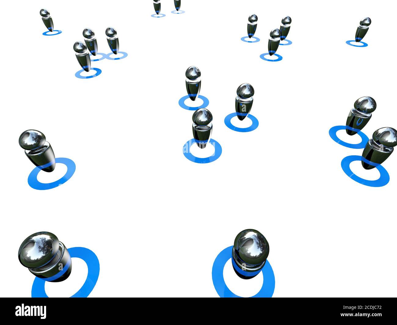 Connection people Cut Out Stock Images & Pictures - Alamy