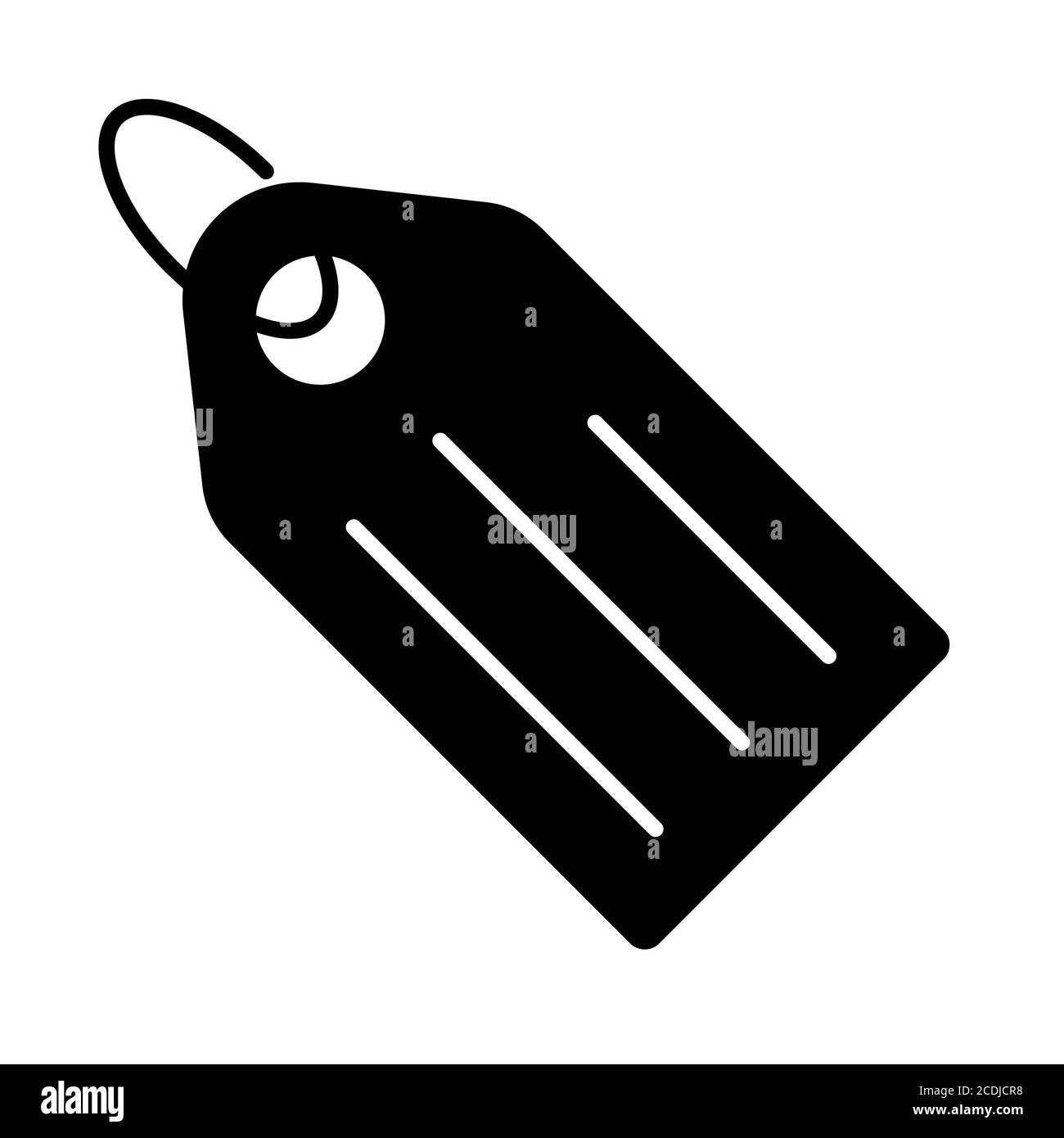 Price Tag Shopping Glyph Icons Stock Photo - Alamy