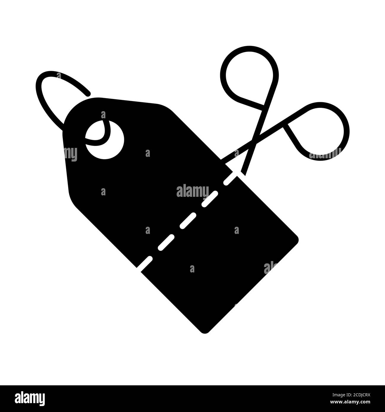 Price Cut Shopping Glyph Icons Stock Photo - Alamy