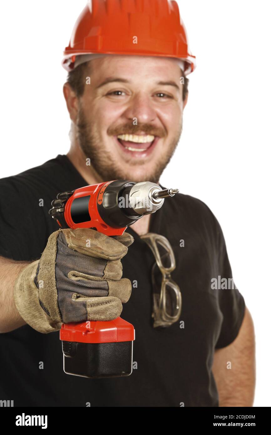 red drill fun Stock Photo - Alamy