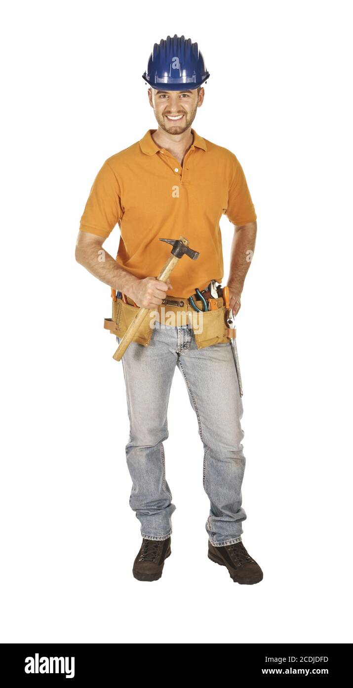 handyman and tool Stock Photo - Alamy