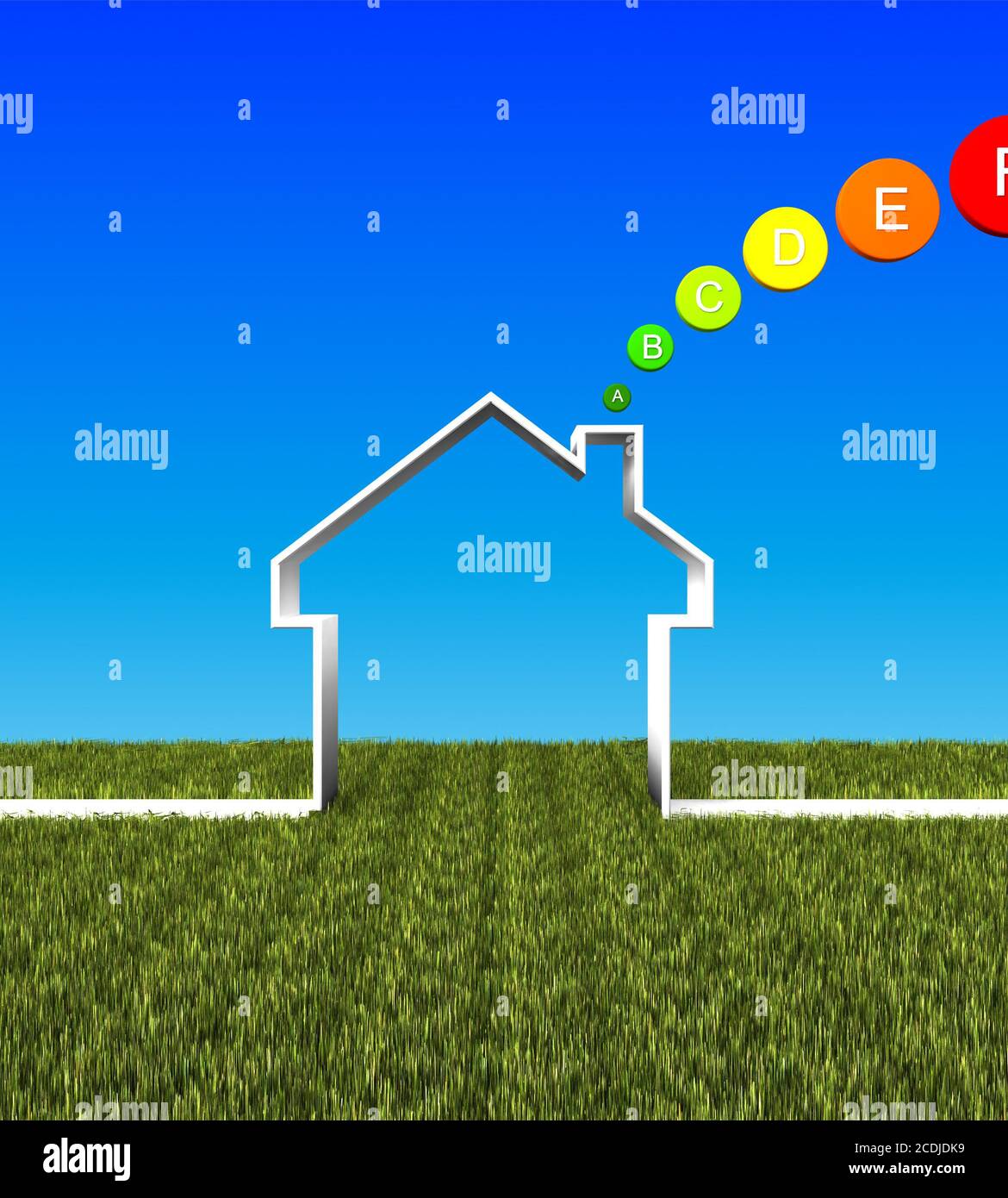 eco house low energy background Stock Photo - Alamy