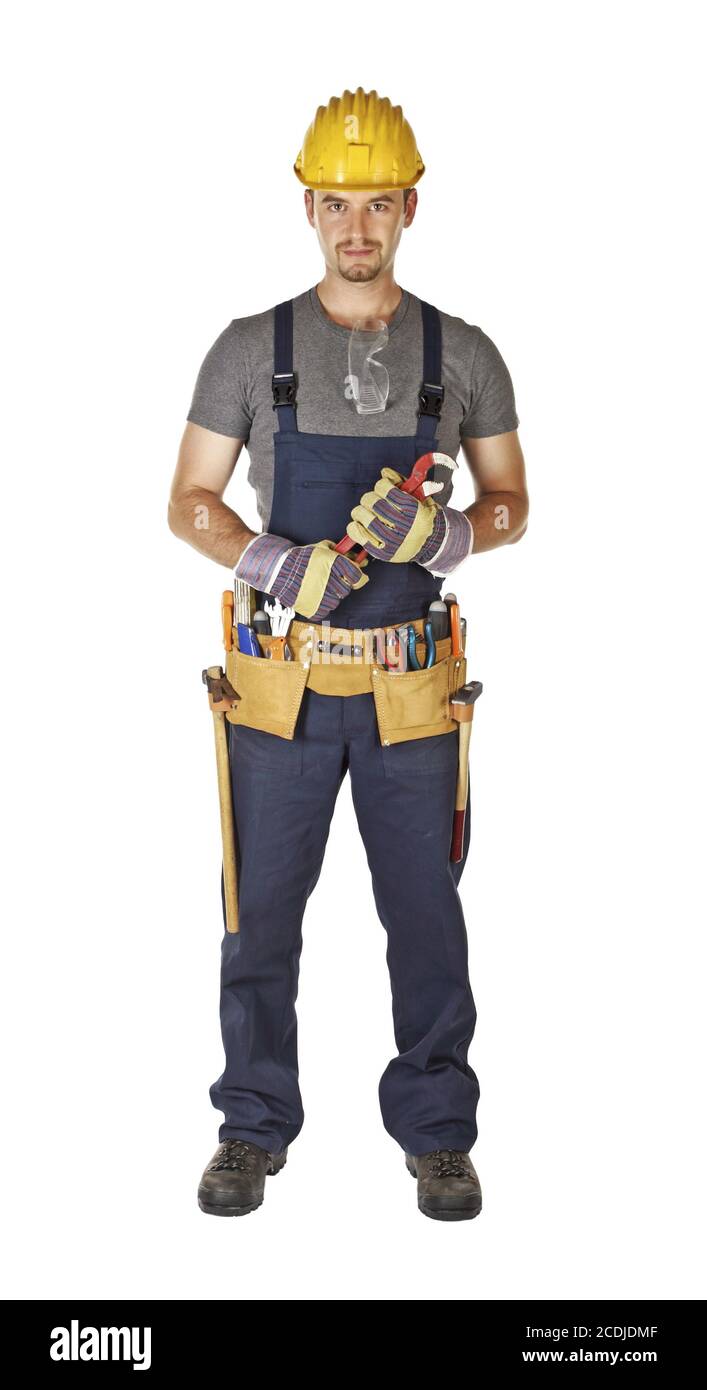 Handyman uniform Cut Out Stock Images & Pictures - Alamy