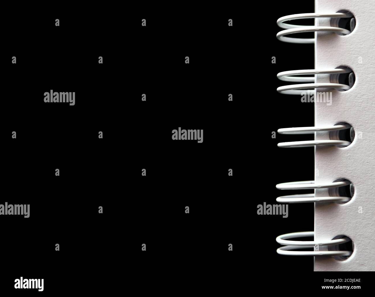 Black spiral binding hi-res stock photography and images - Alamy