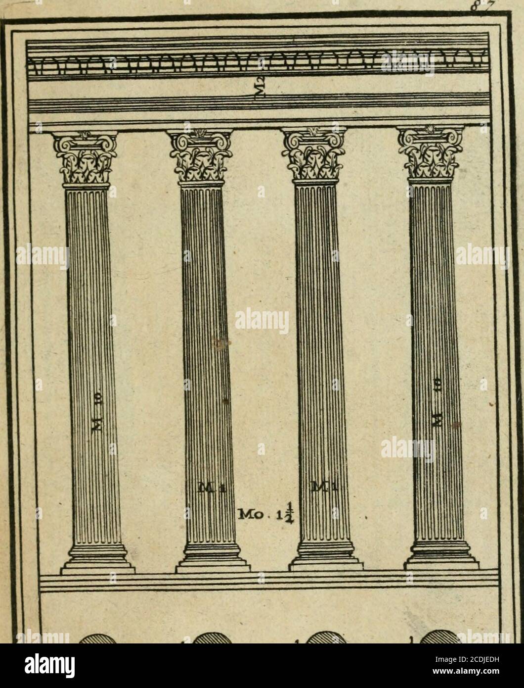 . The first book of architecture . CHAR XVIIL Of the Compofita Order ...