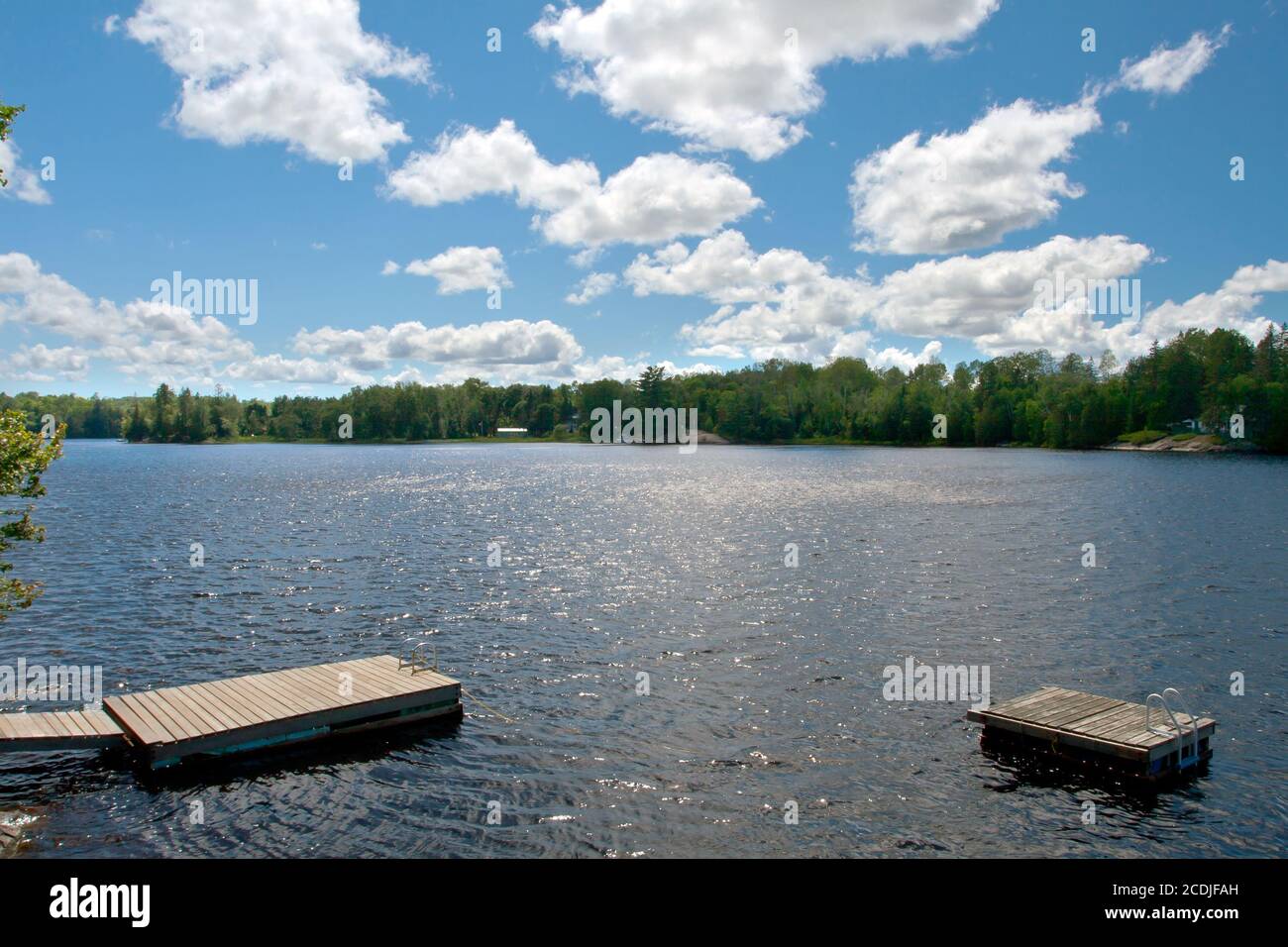 Beautiful lake of Toronto Stock Photo - Alamy