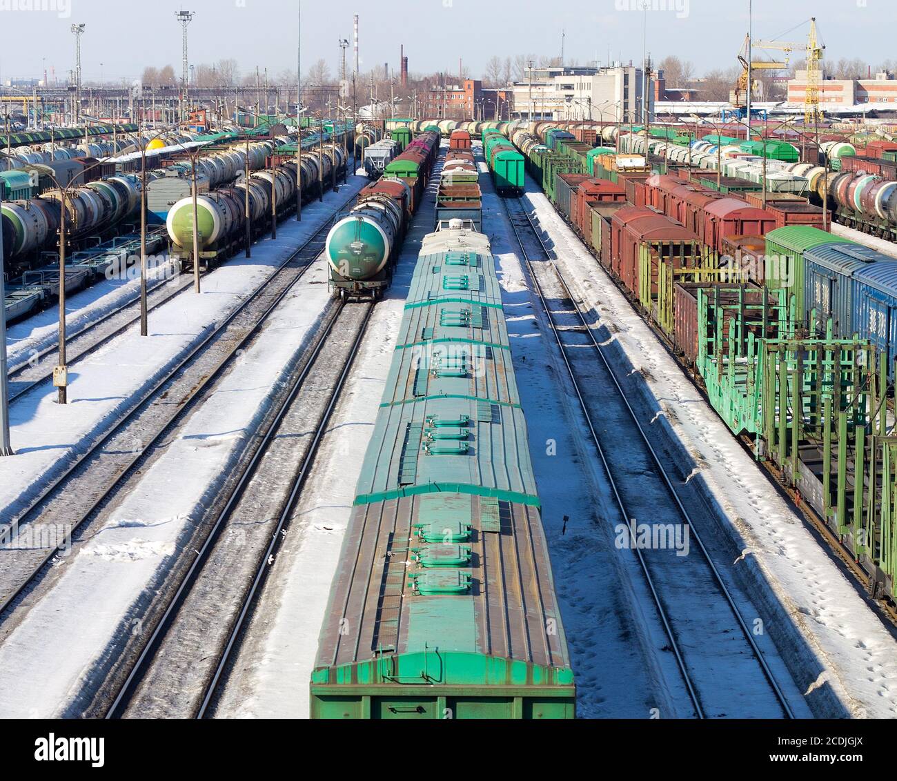 Freight branch line hi-res stock photography and images - Alamy
