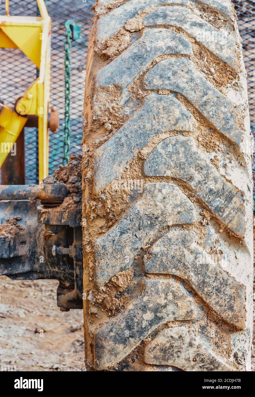 Construction tire hi-res stock photography and images - Alamy