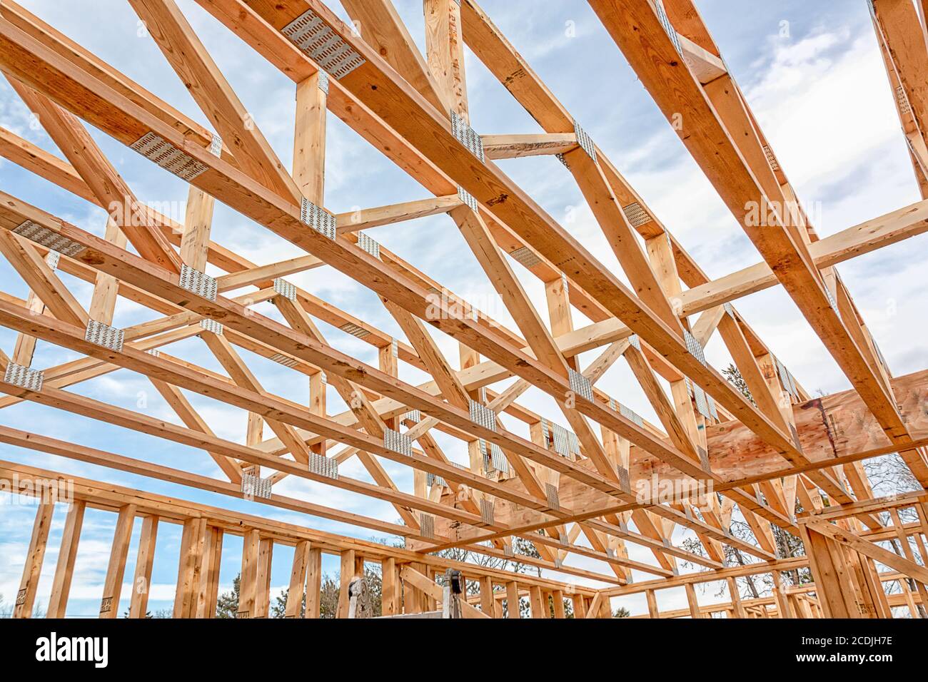 New Housing Construction Stock Photo - Alamy