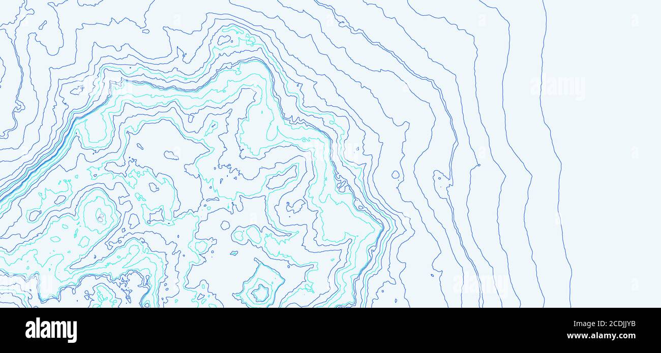 Map of mountainous terrain hi-res stock photography and images - Alamy