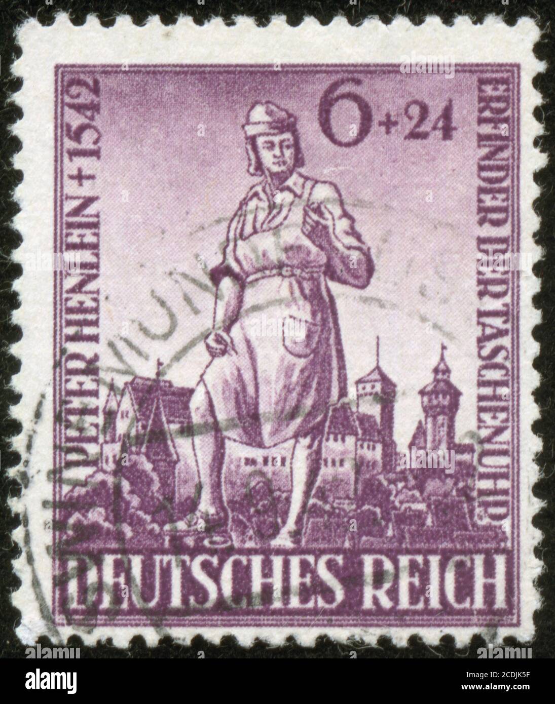 stamp of fascist Germany Stock Photo - Alamy