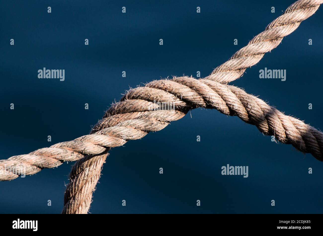 Plaited rope hi-res stock photography and images - Alamy