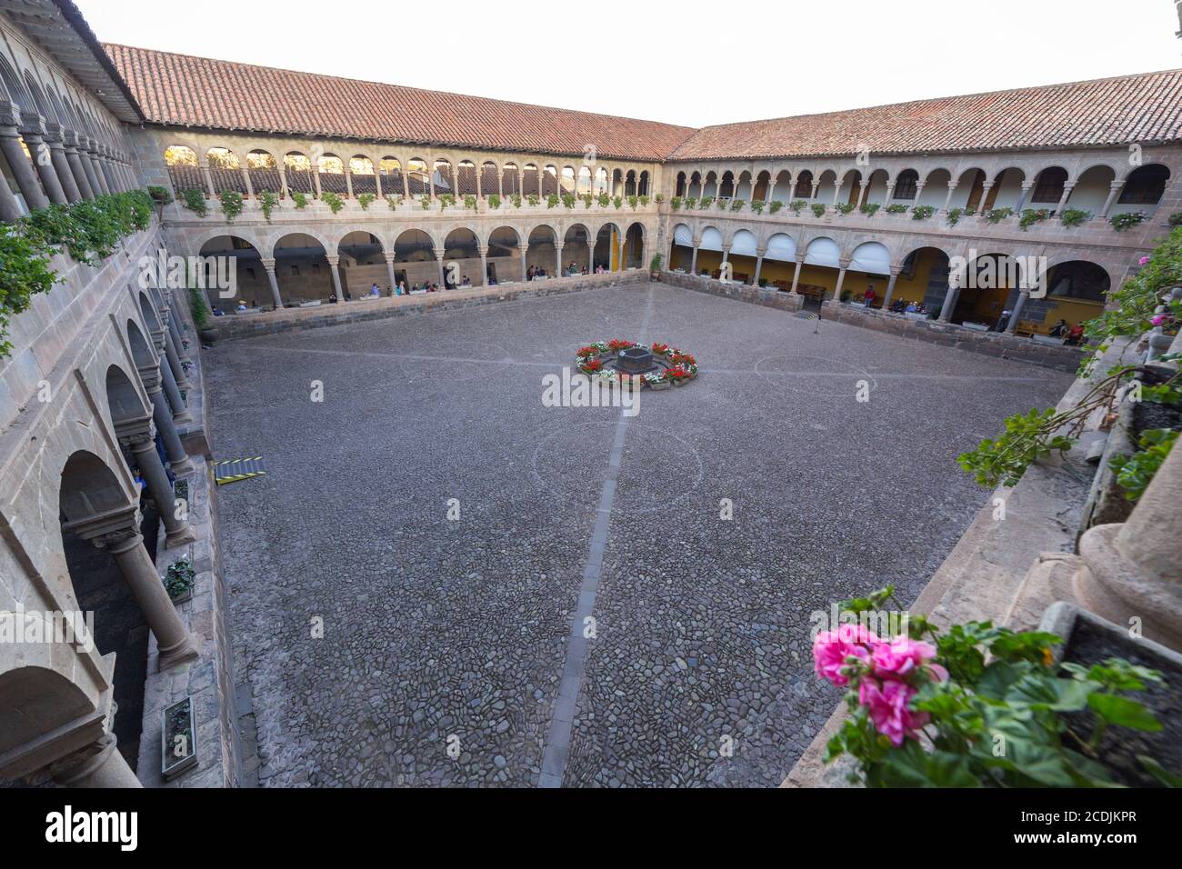 Cusco, Peru - october 08, 2018: The Temple of the Sun of the Incas or ...