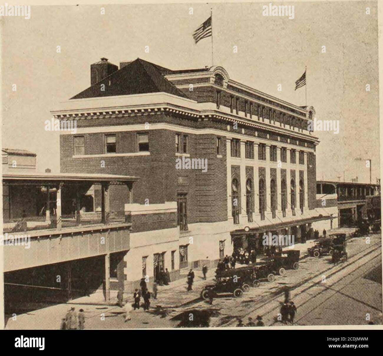 . Travel January 1915 . THE NEW UNION STATION AT SPOKANE This terminal ...