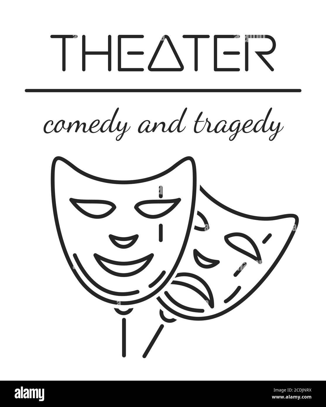 Tragedy Mask High Resolution Stock Photography and Images - Alamy
