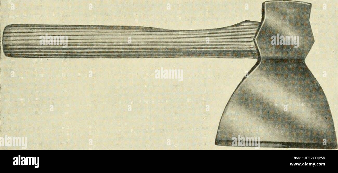 . Veterinary post-mortem technic . Fig. 29.—Side chisel used as a ...