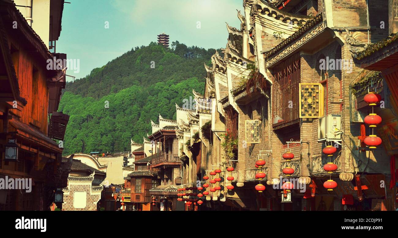 Phoenix hong bridge phoenix town hi-res stock photography and images ...