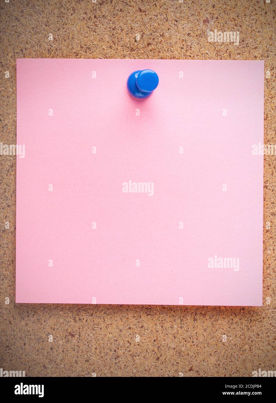 Blank pink sticker Stock Photo - Alamy