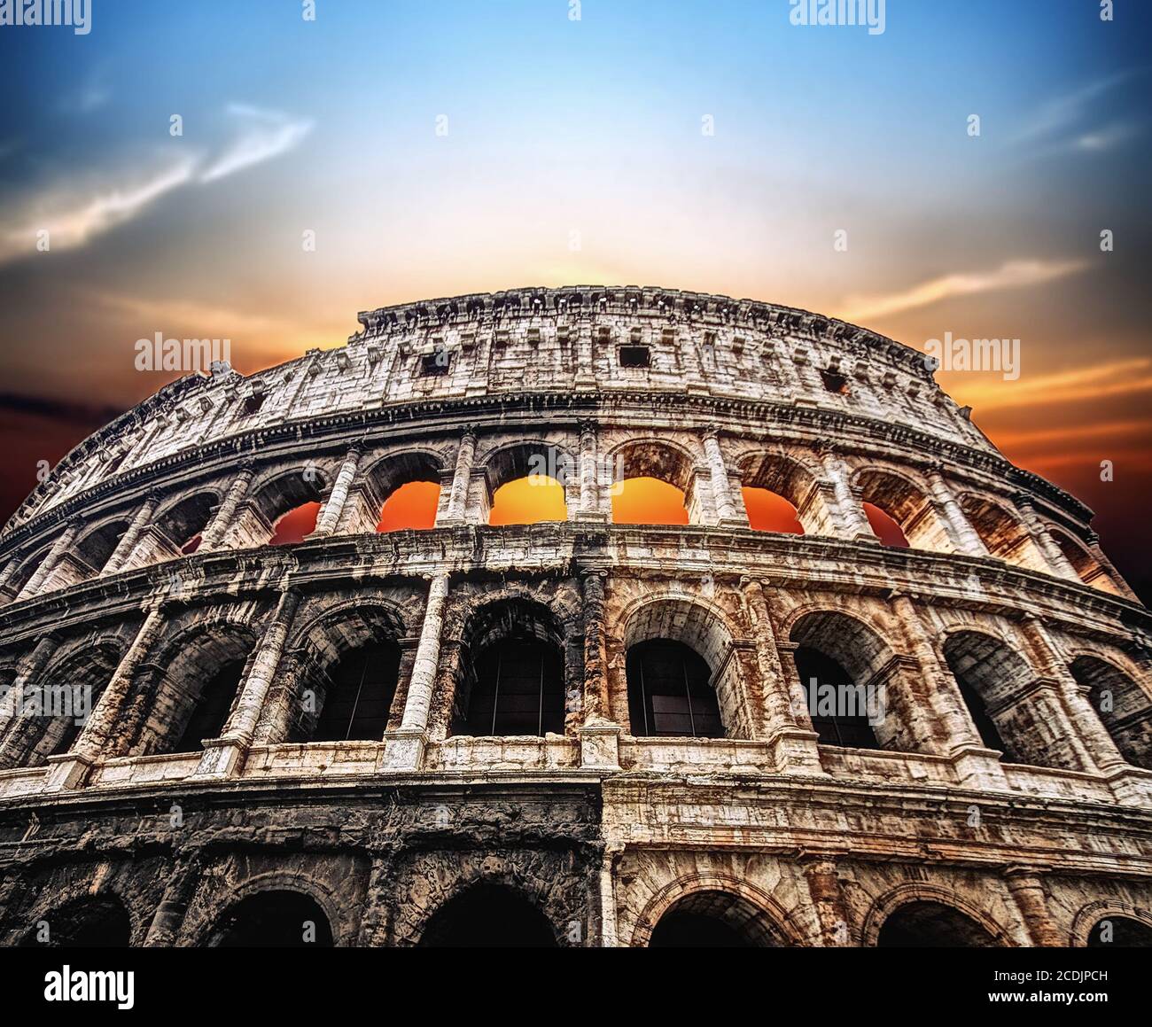 Round roman building hi-res stock photography and images - Alamy