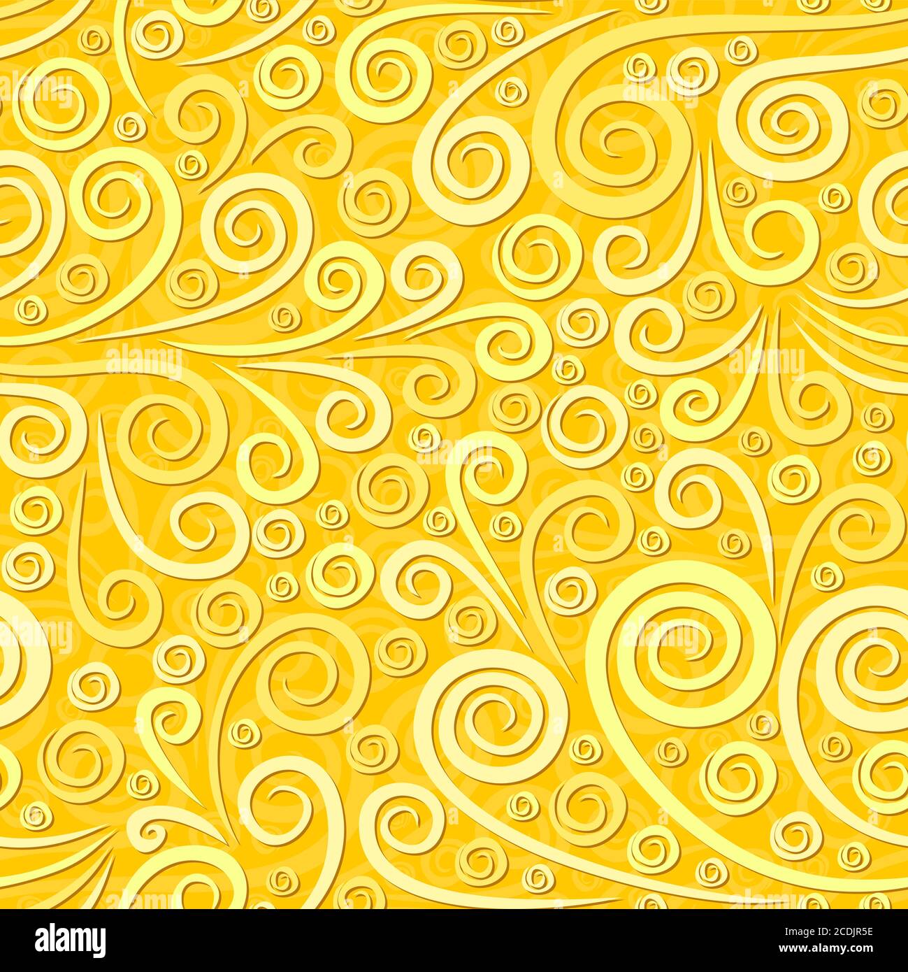 Seamless yellow background with pattern Stock Vector Image & Art - Alamy