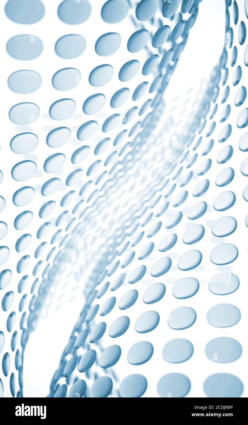 Abstract network glowing white dots hi-res stock photography and images ...