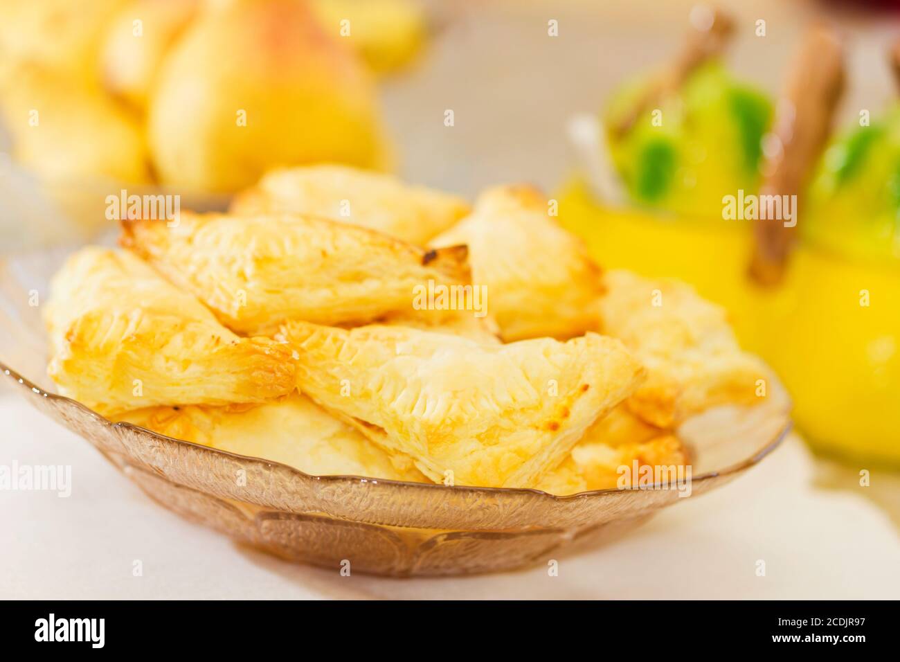 Mini butter banitza with cheese Stock Photo - Alamy