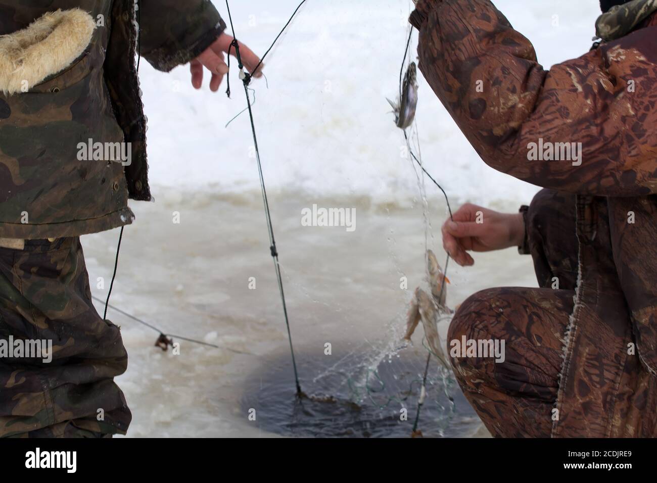 winter marine net Stock Photo - Alamy