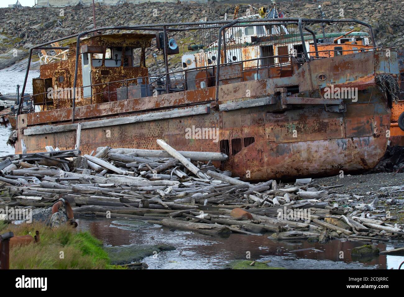 the thrown ship Stock Photo - Alamy