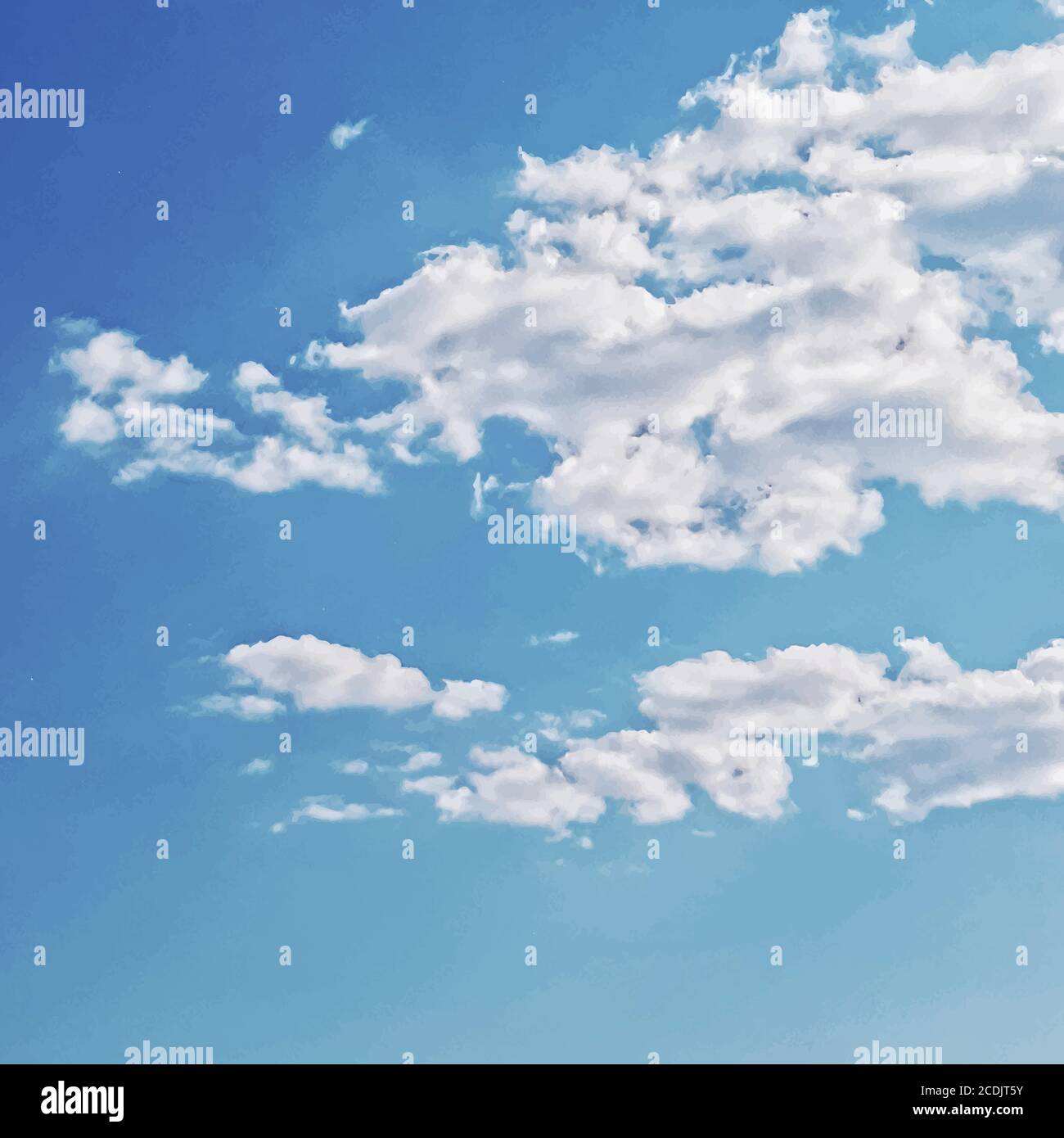 Bright sky landscape Stock Vector Images - Alamy