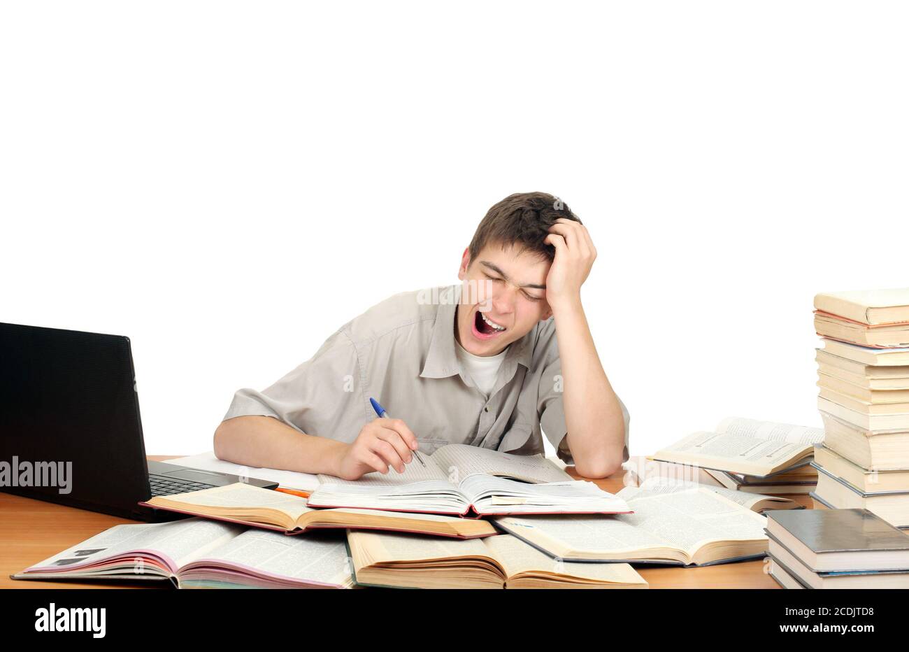 Yawning school hi-res stock photography and images - Alamy