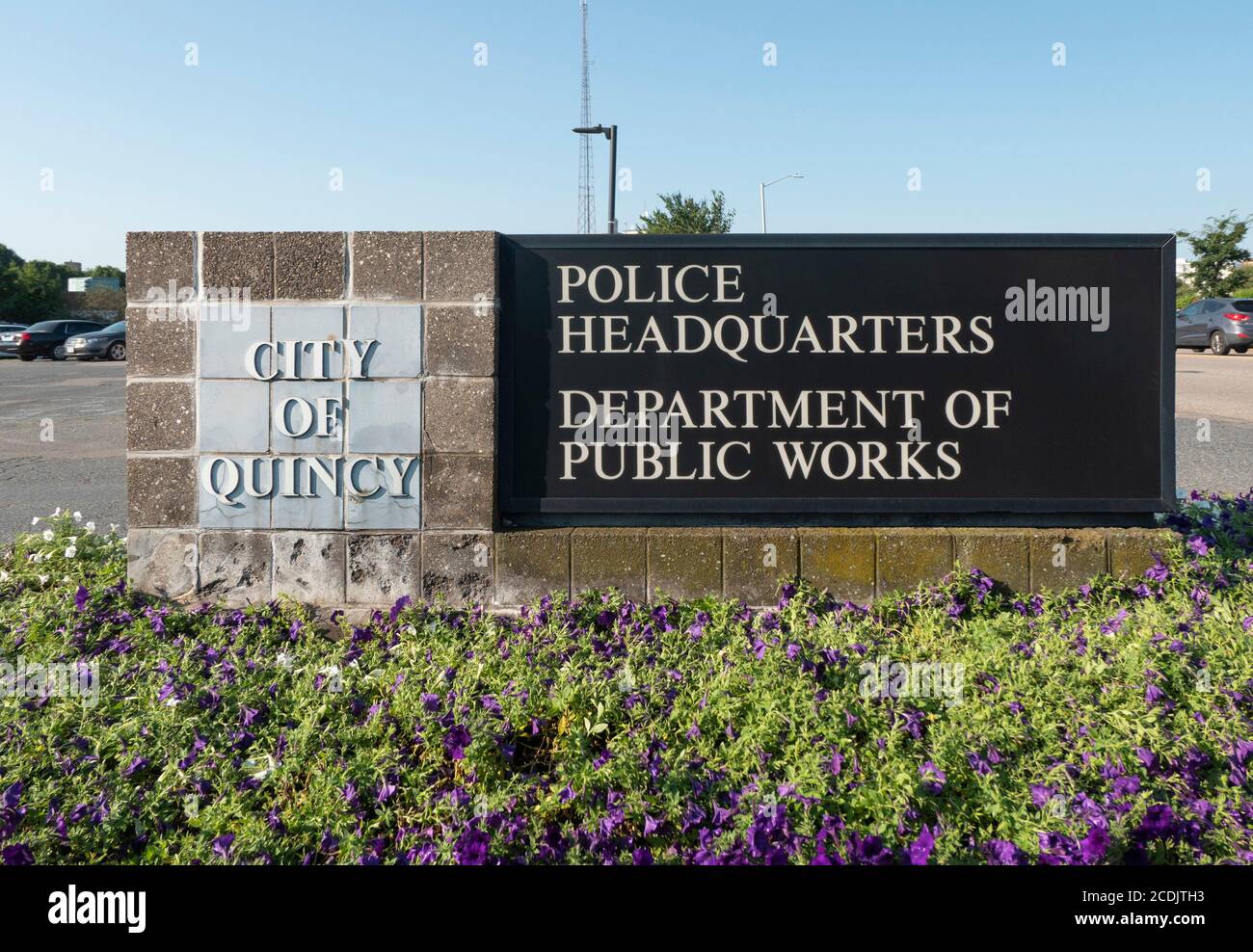 City of Quincy, Police Headquarters, Department of Public Works Stock ...
