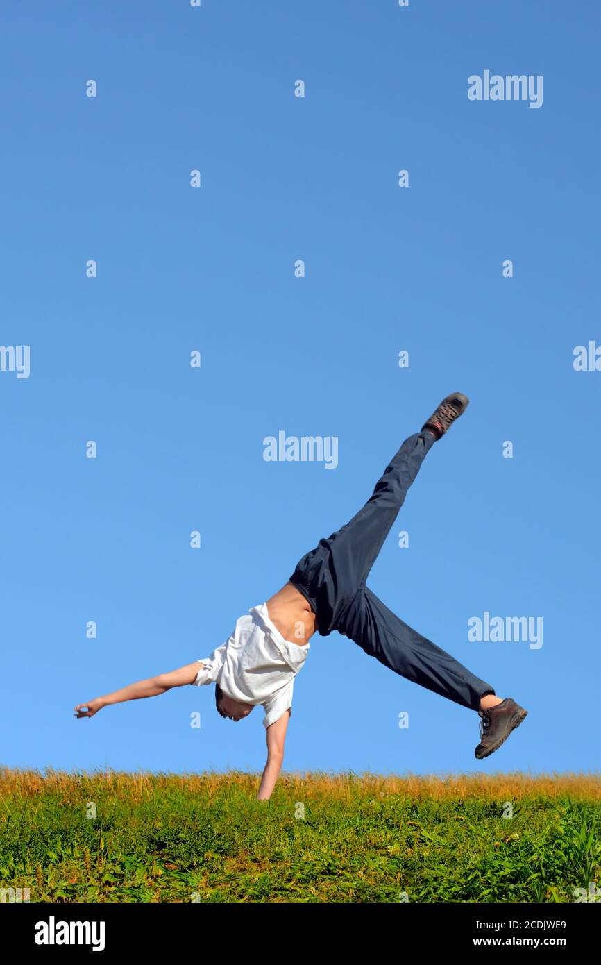 Stand on arm hi-res stock photography and images - Alamy