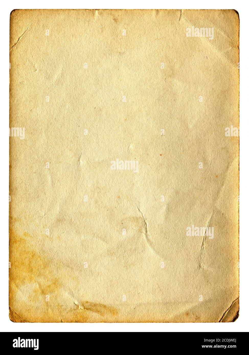 old paper page Stock Photo - Alamy