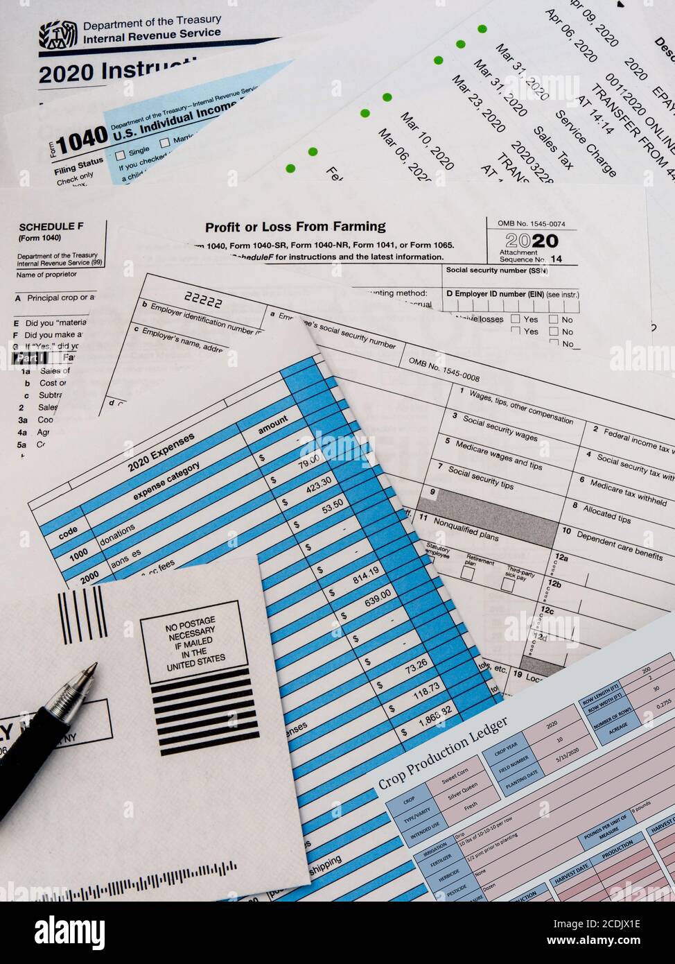 Business forms hi-res stock photography and images - Alamy