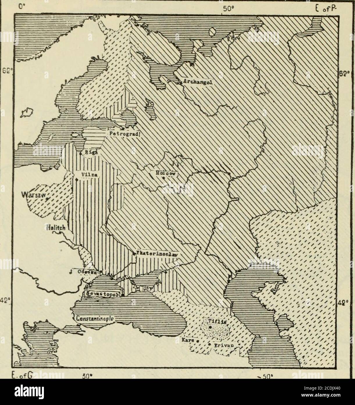 Old russian boundaries hi-res stock photography and images - Alamy