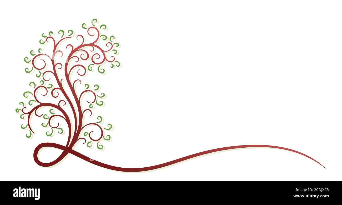 A symbol of a stylized tree with patterns Stock Vector Image & Art - Alamy