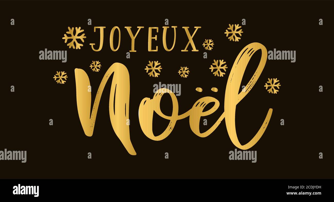 Vintage french poster christmas Stock Vector Images - Alamy