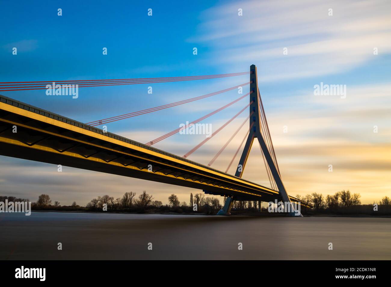 Fleher rhine bridge hi-res stock photography and images - Alamy