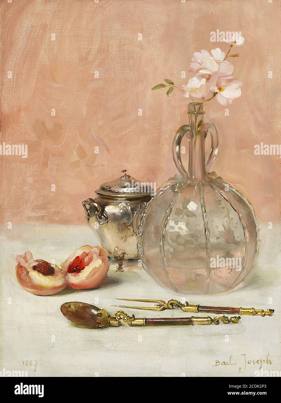 Bail Joseph - Still Life 2 - French School - 19th and Early 20th ...