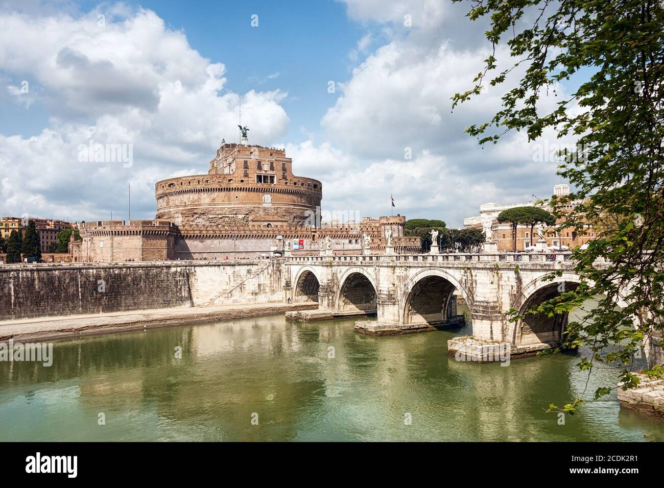 Sant angelo bridge castel hi-res stock photography and images - Alamy