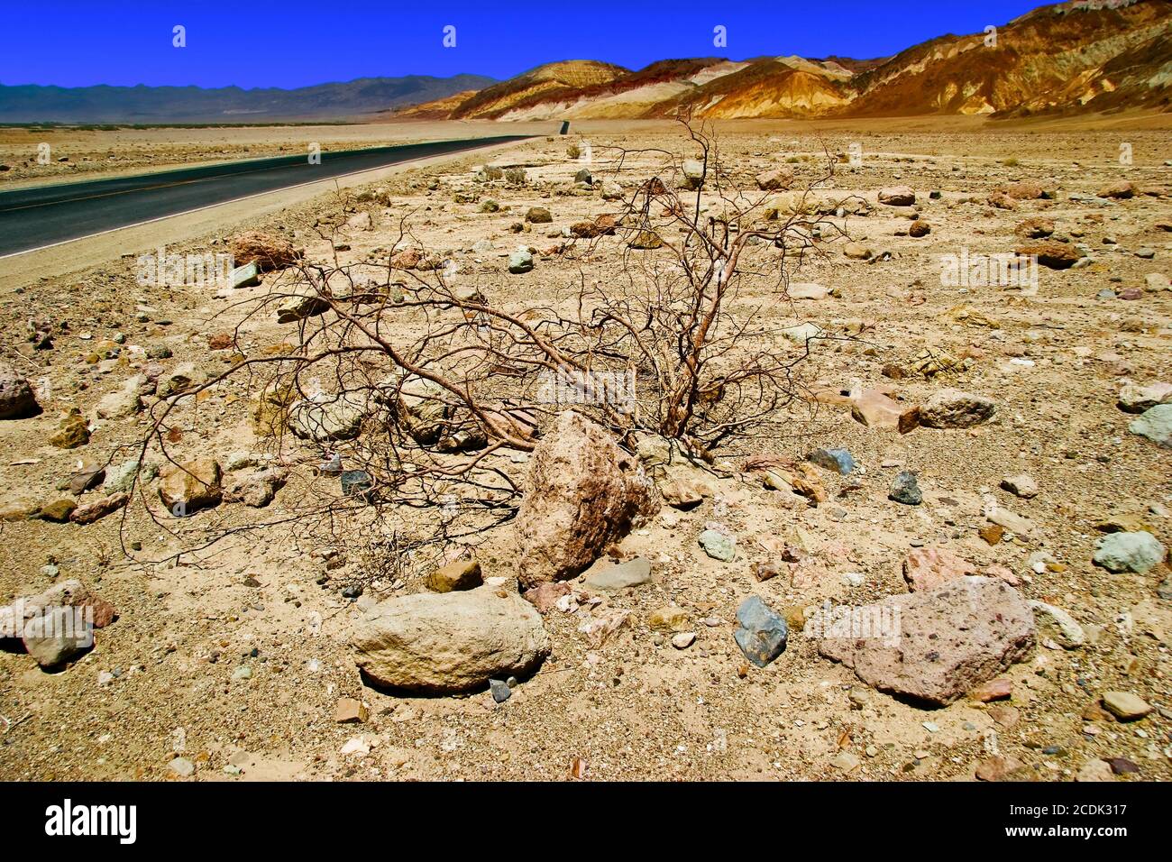 Relief of the rocks in Death Valley Stock Photo - Alamy