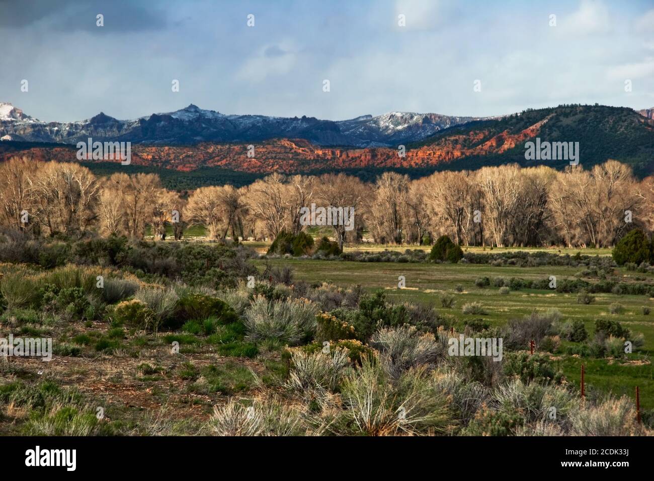 Landscape of Utah state. USA Stock Photo - Alamy