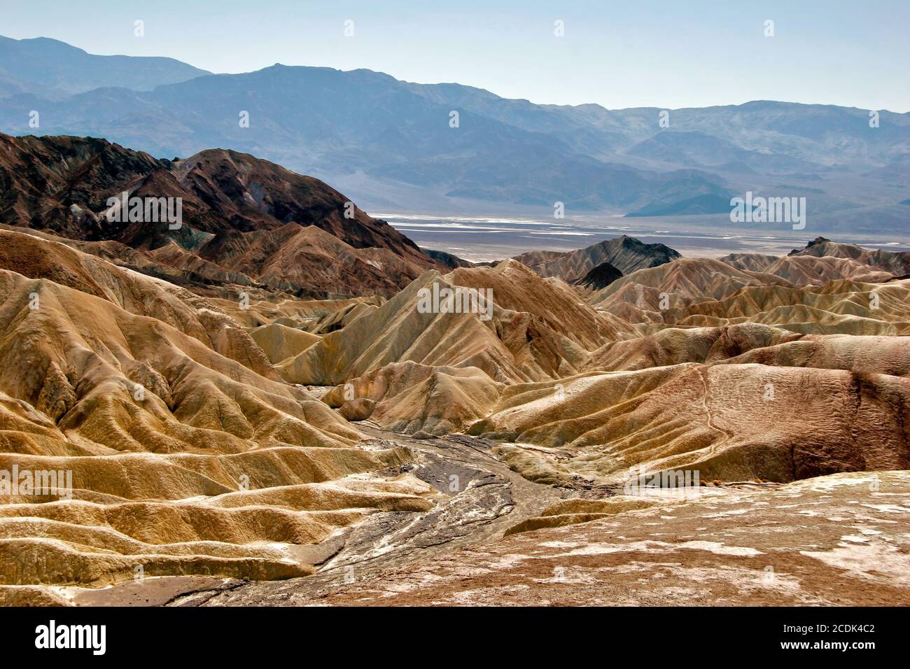 Relief of the rocks in Death Valley Stock Photo - Alamy