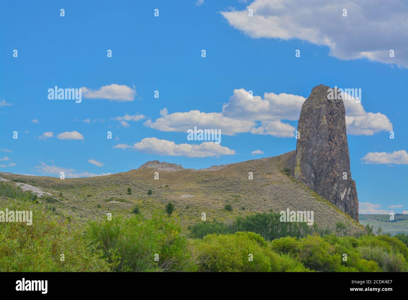 Finger Rock is a volcanic plug located in Stagecoach State Park in the ...